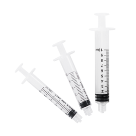 Jeringas 3 cuerpos cono Luer-Lock