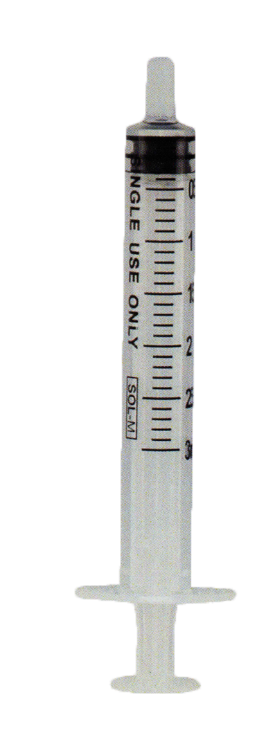 Jeringa 3 Sol-Millennium 3 ml. Caja 100 Un.